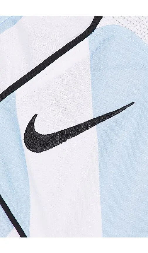 Nike Total 90 Striped Soccer Jersey In Blue & White Stripe - 40